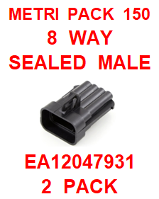 EA12047931 APTIV METRI-PACK 150 SERIES 8 WAY SEALED MALE BODY (2 PACK ...